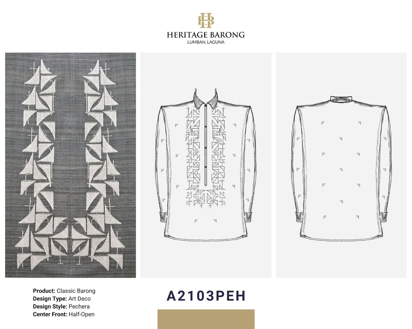 Barong Tagalog Design Classifications – Heritage Barong