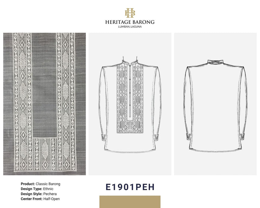 Barong Tagalog Design Classifications – Heritage Barong