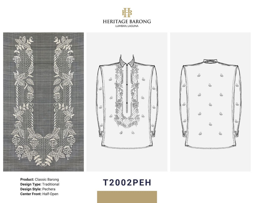 Barong Tagalog Design Classifications – Heritage Barong